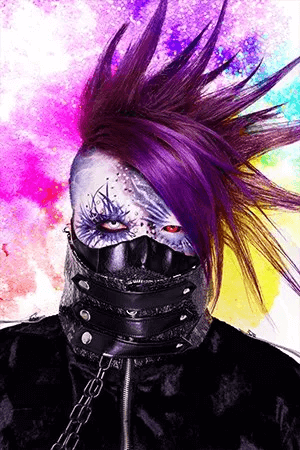 Merry Badend (メリーバッドエンド) G. SCARFACE (スカーフェイス) solo photo | vkgy (ブイケージ)