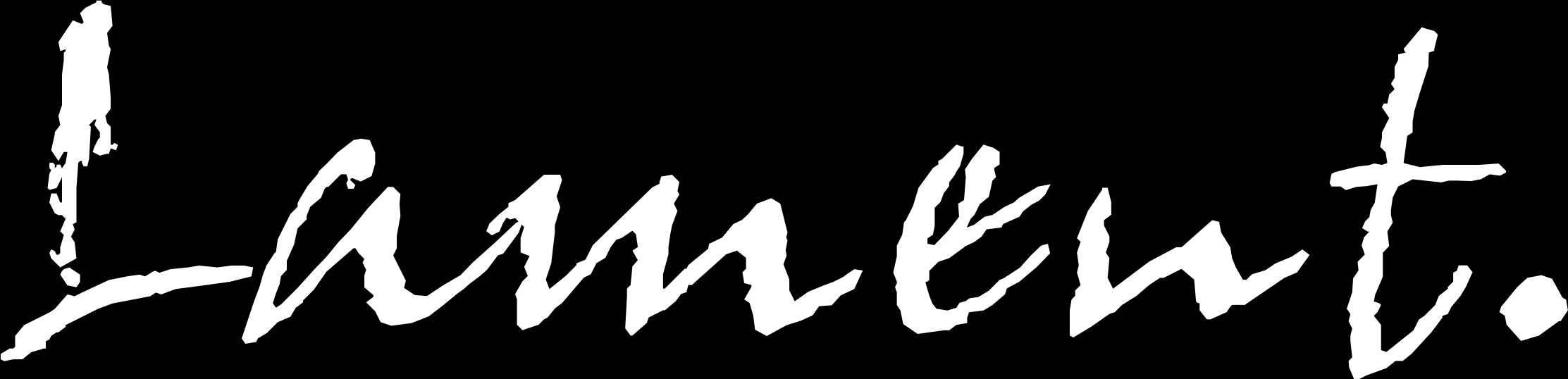 Lament. cleaned logo | vkgy (ブイケージ)