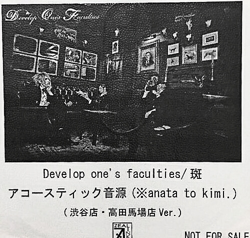 anata to kimi. (acoustic ver.) - Develop One's Faculties | vkgy (ブイケージ)