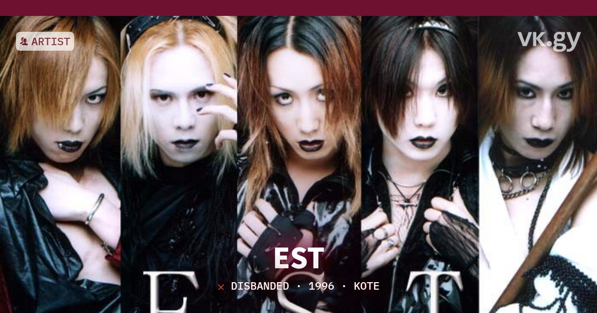 EST profile | ESTプロフィール | vkgy (ブイケージ)