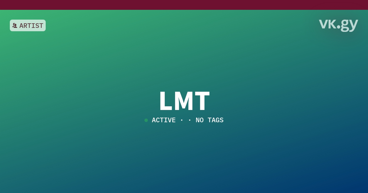 LMT profile | LMTプロフィール | vkgy (ブイケージ)