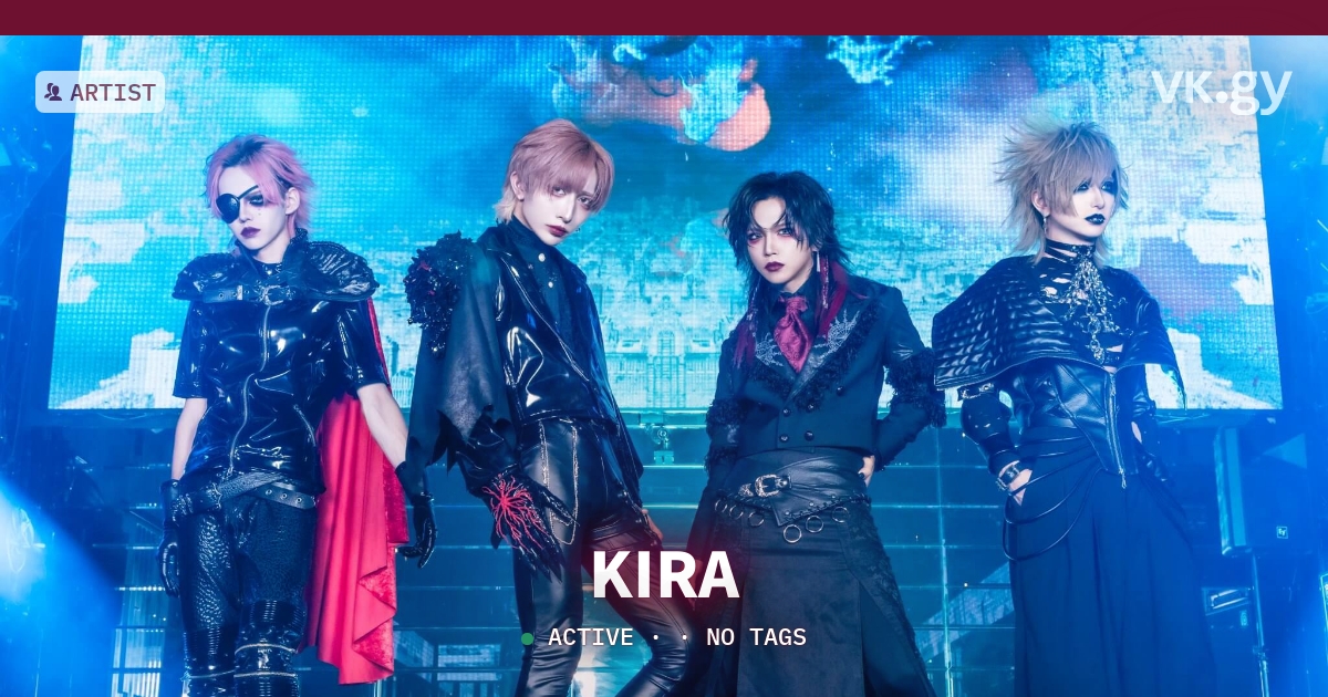 KIRA profile | KIRAプロフィール | vkgy (ブイケージ)