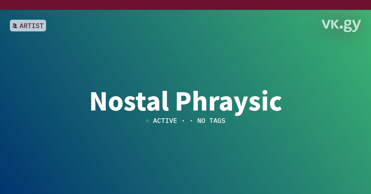 Nostal Phraysic profile | Nostal Phraysicプロフィール | vkgy (ブイケージ)